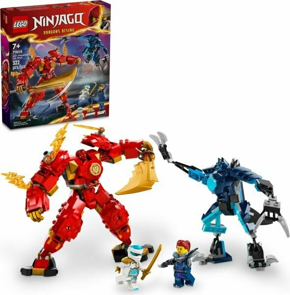 Lego 71808 NinjaGo Стихийный огненный робот Кая
