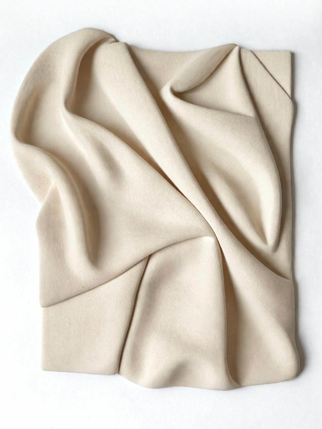 Скульптурное гипсовое арт-панно, cовременный рельеф 47x38 см