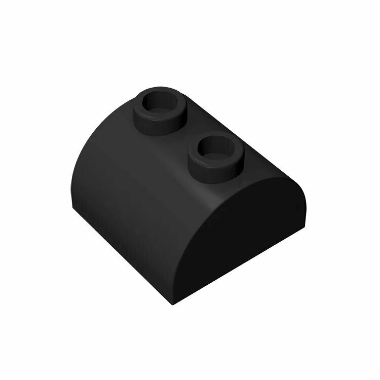 Строительные блоки Gobricks GDS-741 BRICK 2X2 W. BOW AND KNOBS-2x2 Arch Brick Навчальный, совместимый с детскими DIY 30165