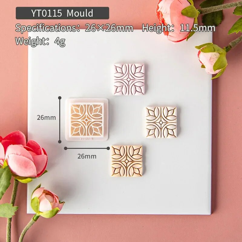 Резаки для полимерной глины Boho стиль YT0115