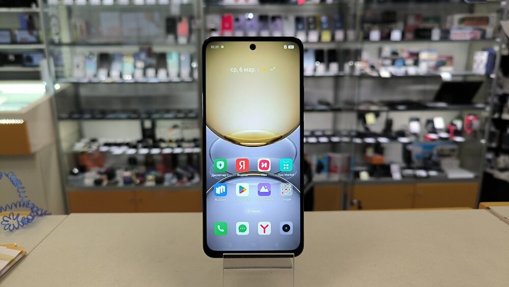 Смартфон realme C75 8/256 ГБ RU, Dual nano SIM, NFC, Б\У, Уценка.