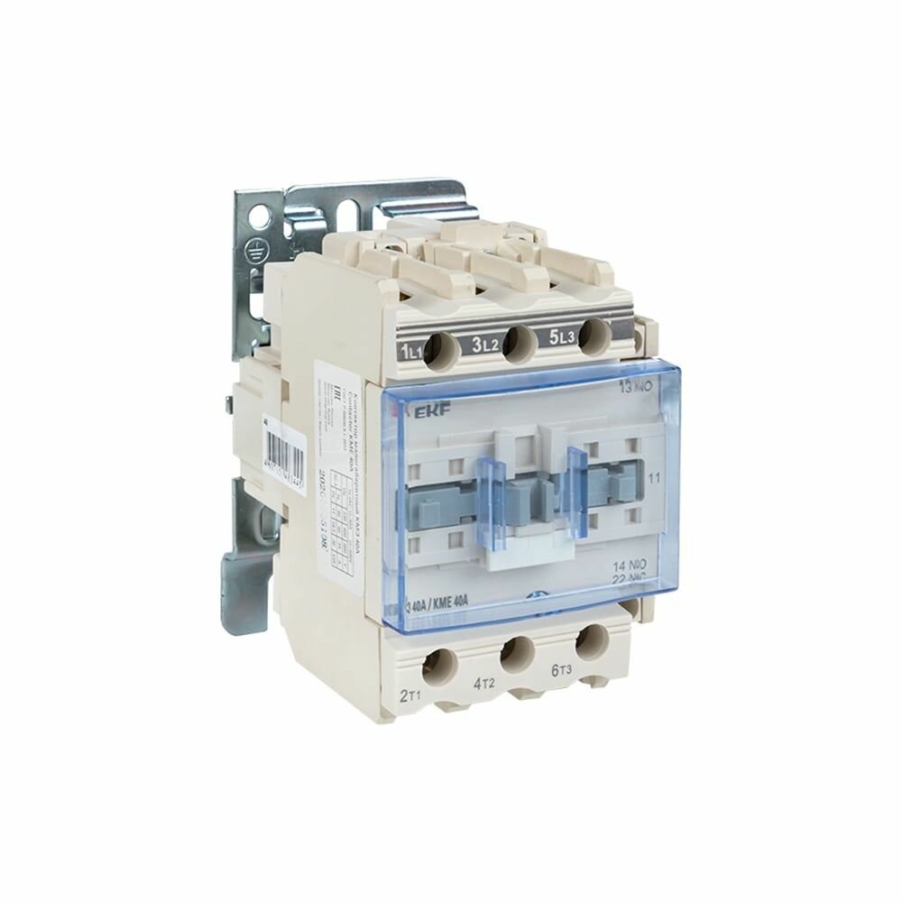 Контактор КМЭ 40А кат. 380В AC 1НО+1НЗ EKF ctr-s-40-380