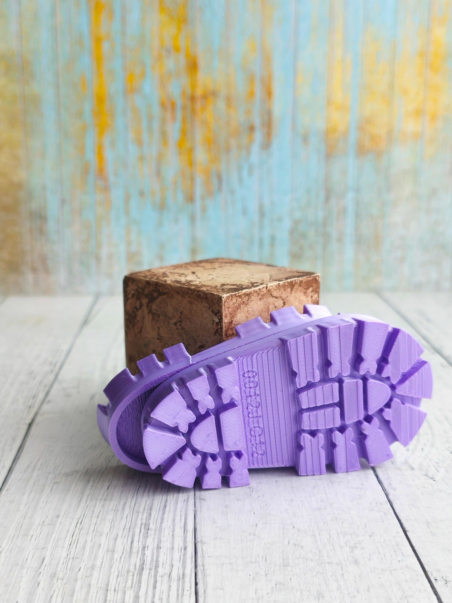 Подошвы Трактор к универ колодкам для куклы Llorens 42 см (без колодок)