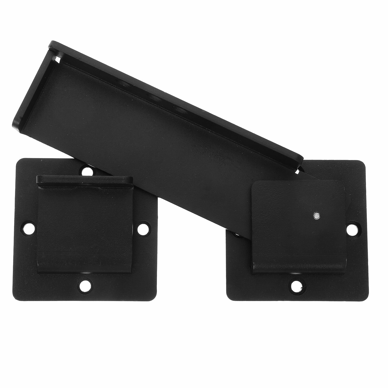 Прочный Фиксатор Ворот С Отверстием Под Замок, Регулируемый, Из Алюминиевого Сплава, Для Деревянных И Раздвижных Ворот, 1 Штука