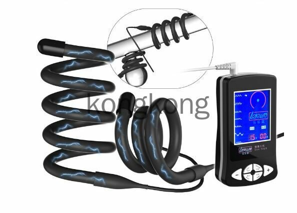 Электростимулятор члена / Лассо для пениса с электростимуляцией