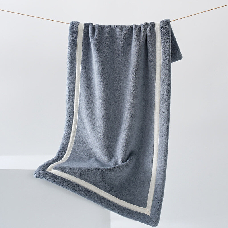 Коралловое бархатное полотенце 40*80 утолщение, полотенце для впитывания воды, сухое полотенце