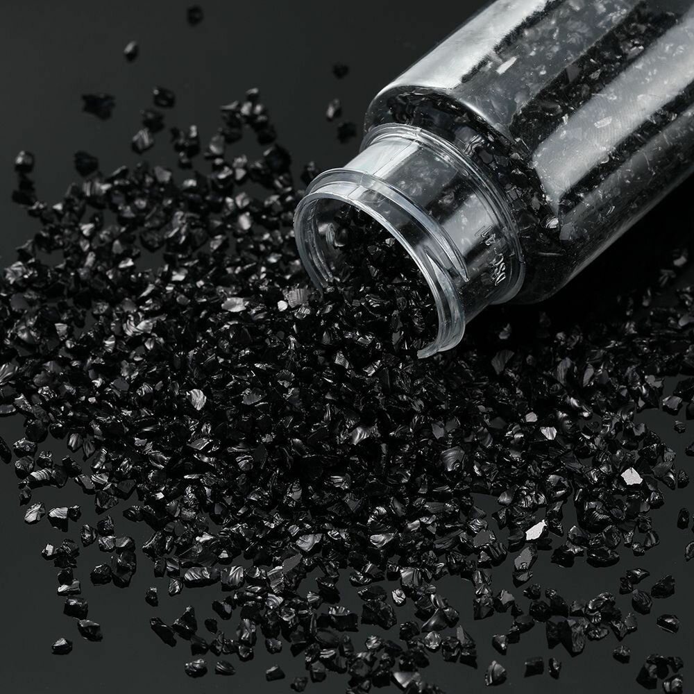 Кристаллы для эпоксидной смолы / стеклянная крошка , 30ml, Цвет черная