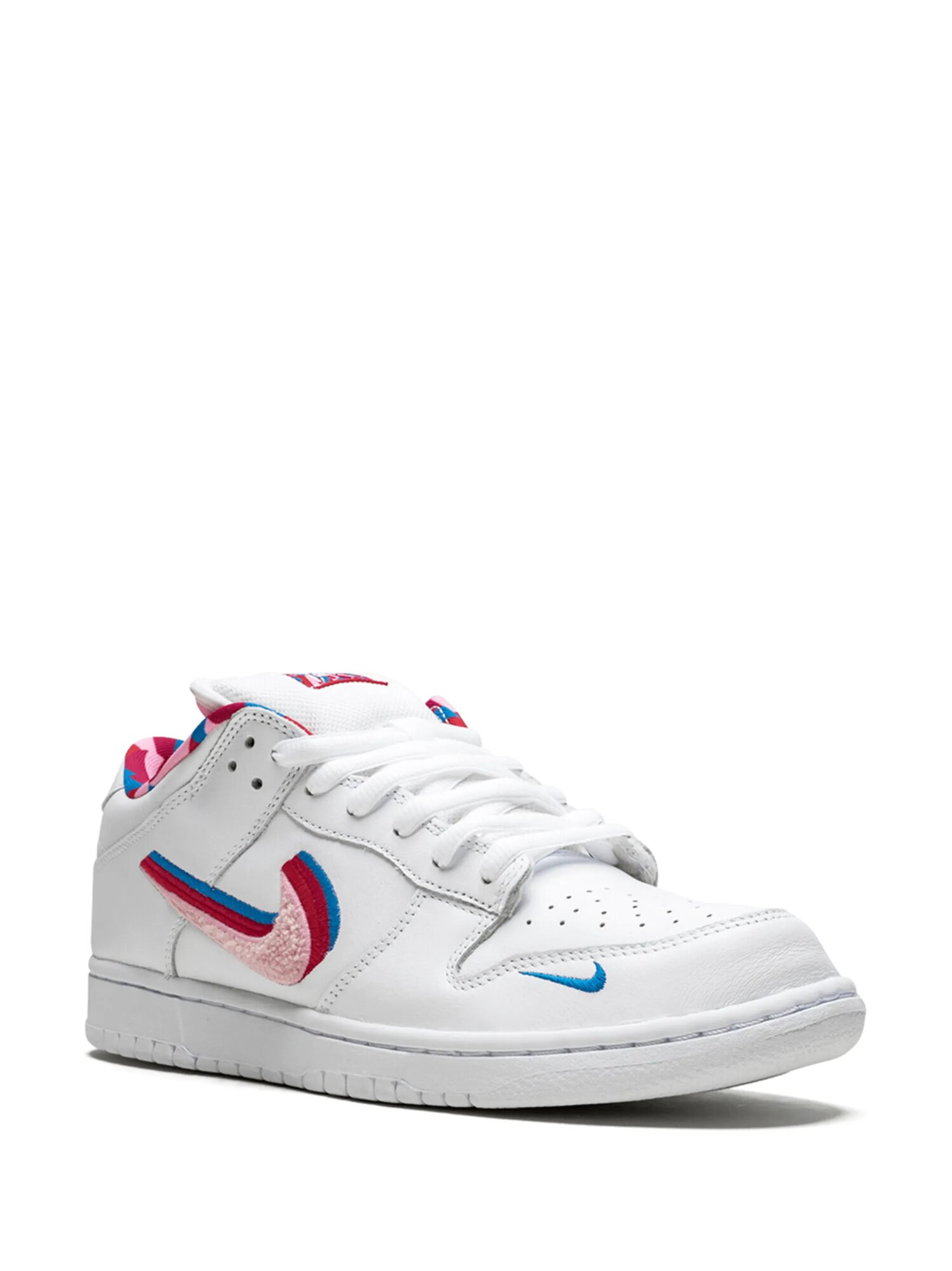 Кроссовки NIKE x Parra SB Dunk Low, размер 11 US, серебристый — фото 1