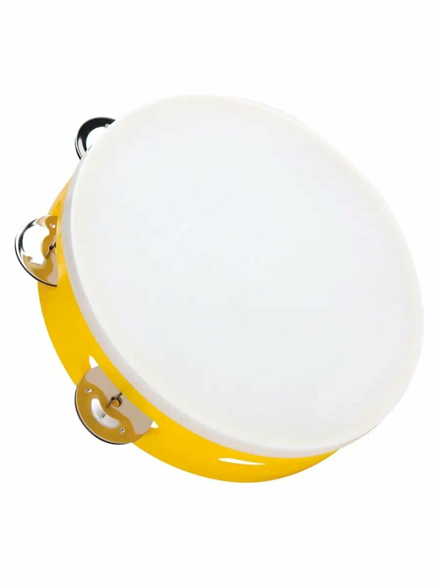 APT-7P Тамбурин, средний, пластик, 5 пар плоских бубенцов, Angel