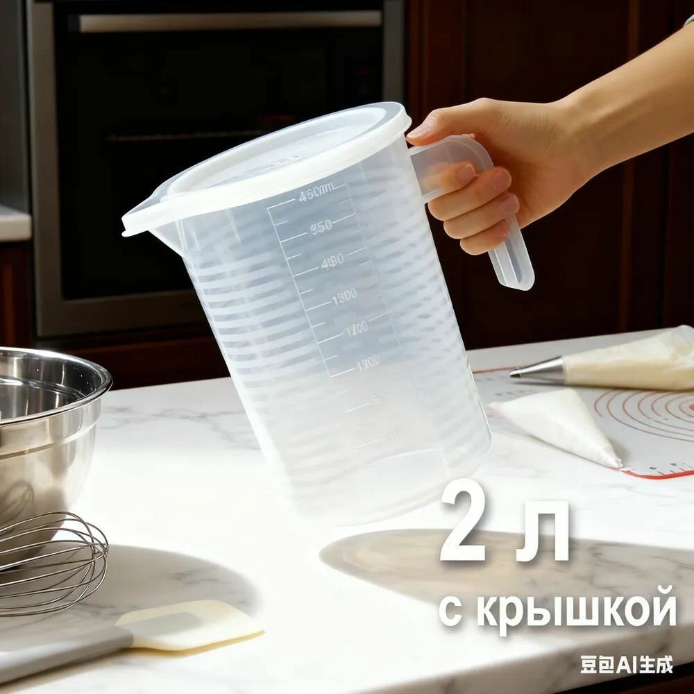 Емкость мерная, 2000,5 мл, 1 шт