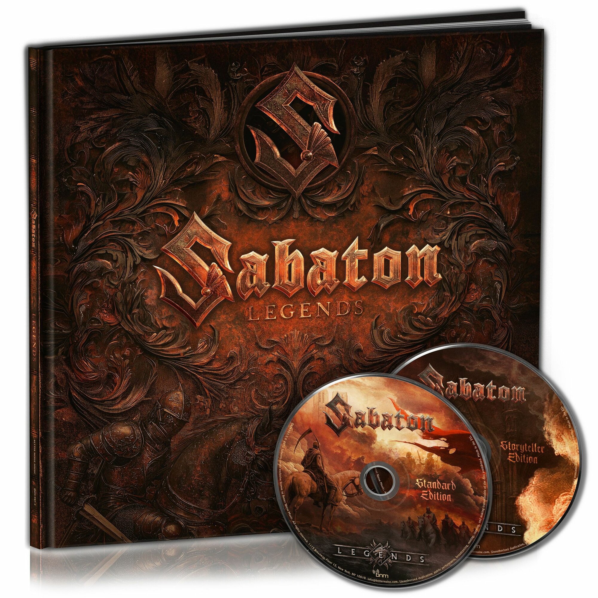 Компакт-диск Sabaton - Legends (Special Earbook) (Storyteller Edition) (1 CD)