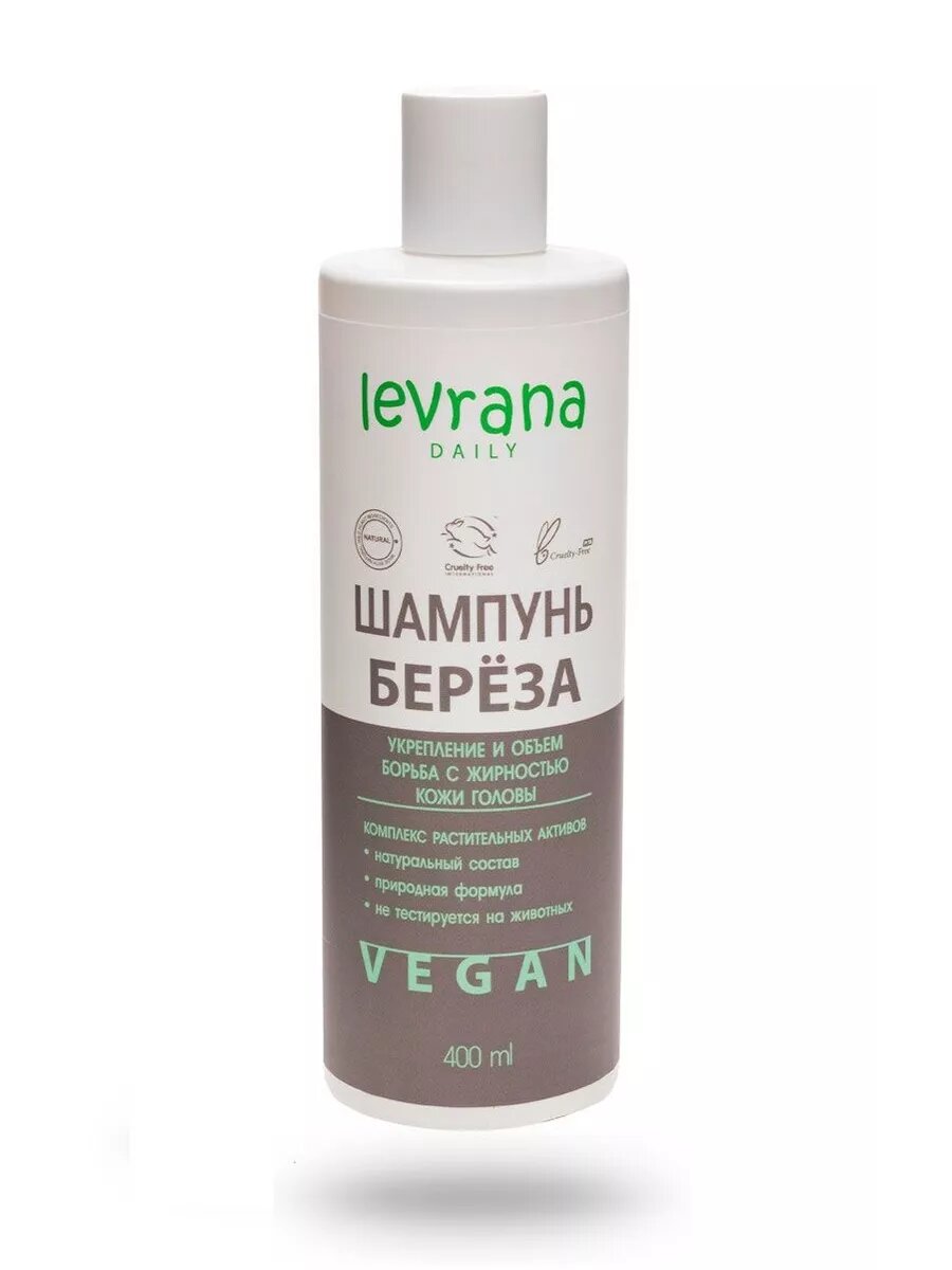 Шампунь для волос Levrana Береза, 400 мл