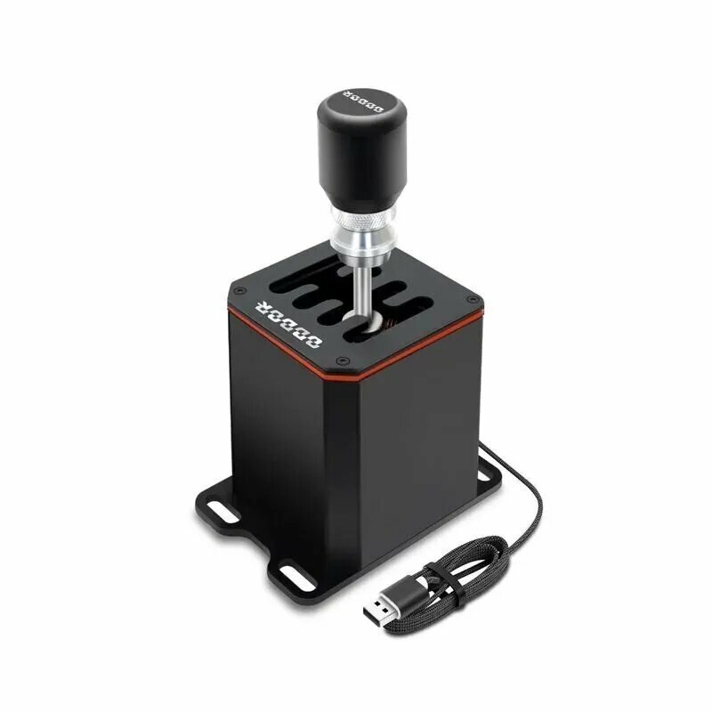 ODDOR Рычаг переключения передач и ручной тормоз для гоночных игр USB-шифтер Семиступенчатая КПП