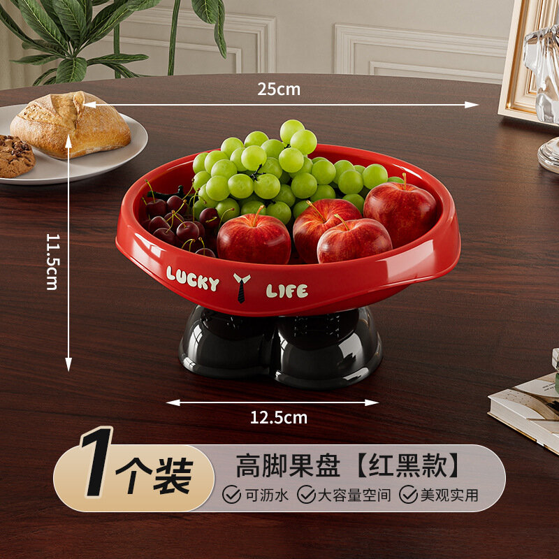 Фруктовая тарелка, роскошная высококачественная коробка для закусок, орехов и конфет, ретро тарелка для сухофруктов, кофейный столик, гостиная, новогодняя фруктовая тарелка