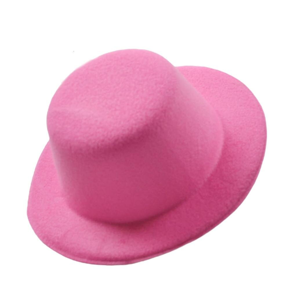Женская фасонная шляпка-база, несколько цветов, розово-красный