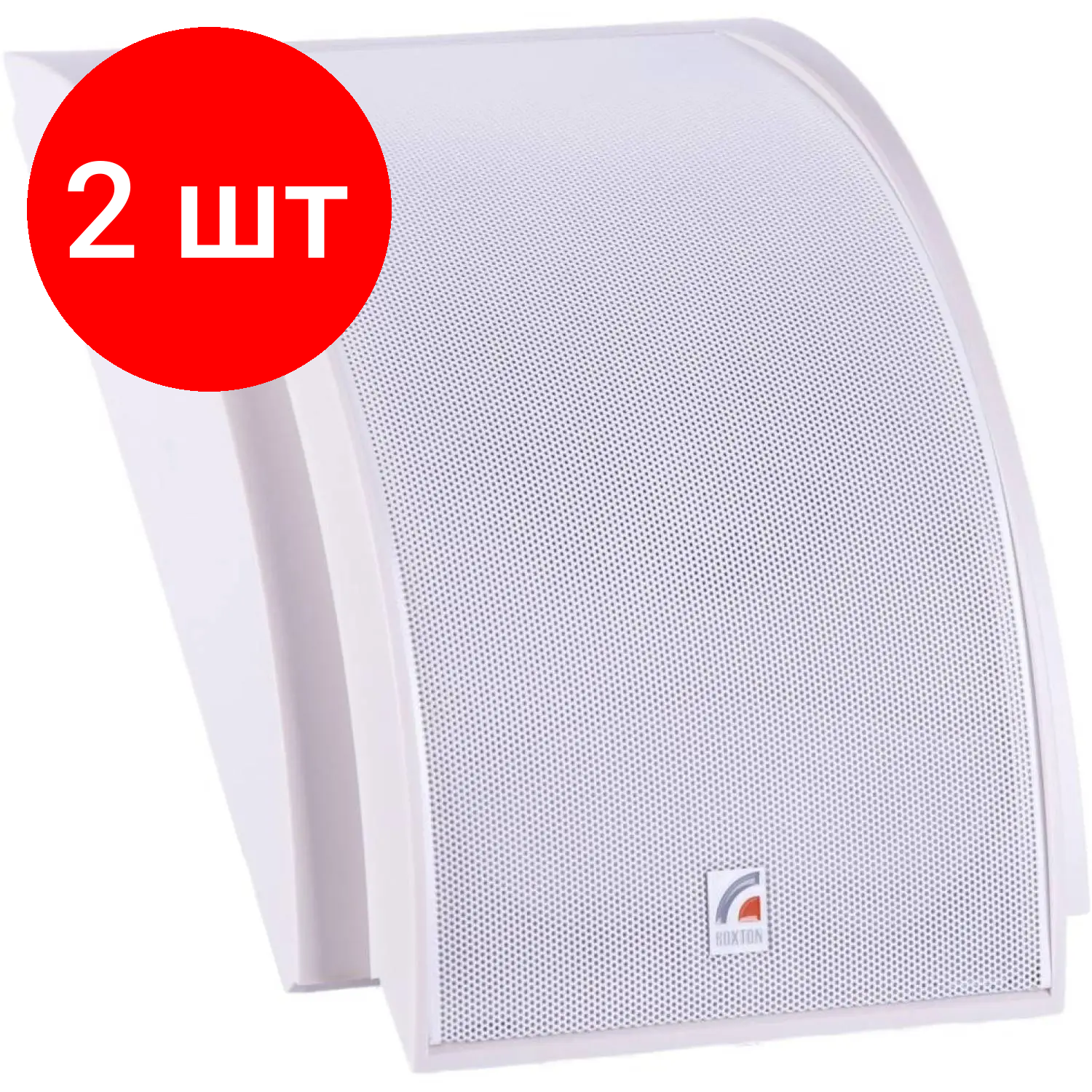 Комплект 2 штук, Громкоговоритель Roxton WP-06T, настенный, 6/3Вт/100В