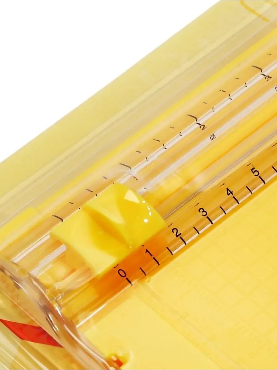 Безопасный роликовый резак для бумаги А5, желтый