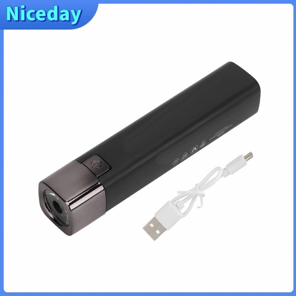 Супер Яркий Фонарик Mini USB Black