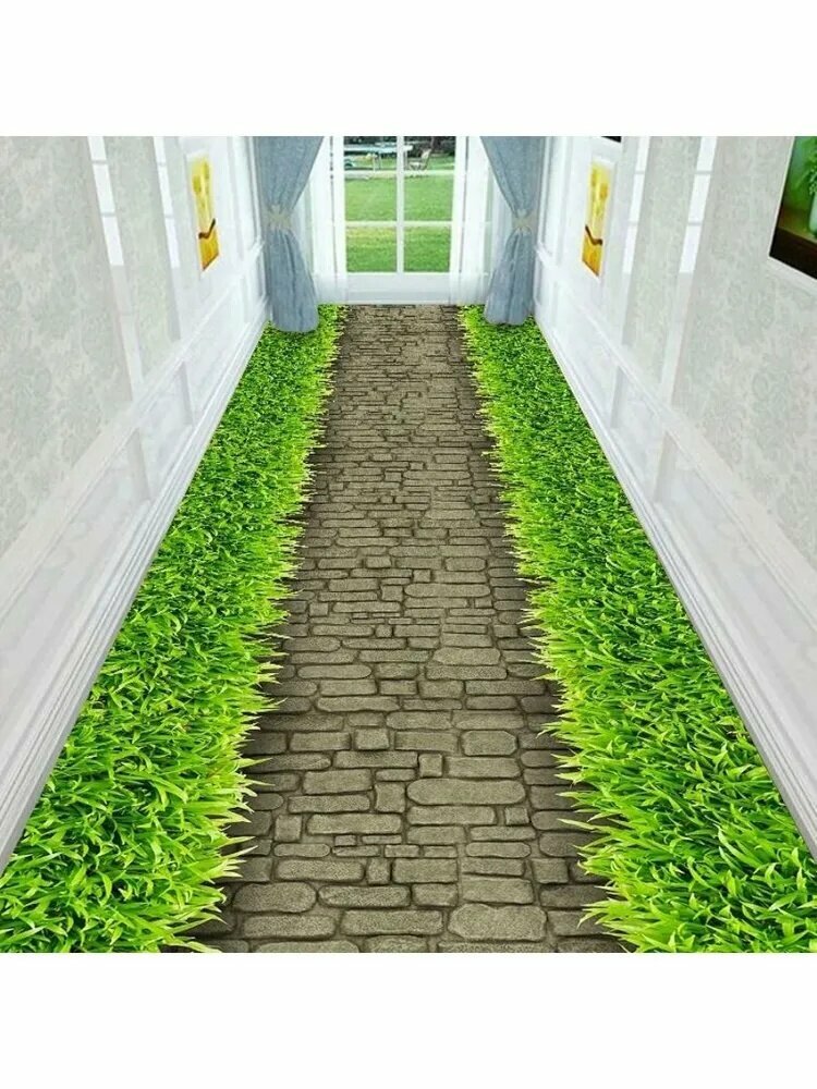 Ковер 90x130 см3D ковер домашняя гостиная спальня нескользящий дверной коврик — фото 1