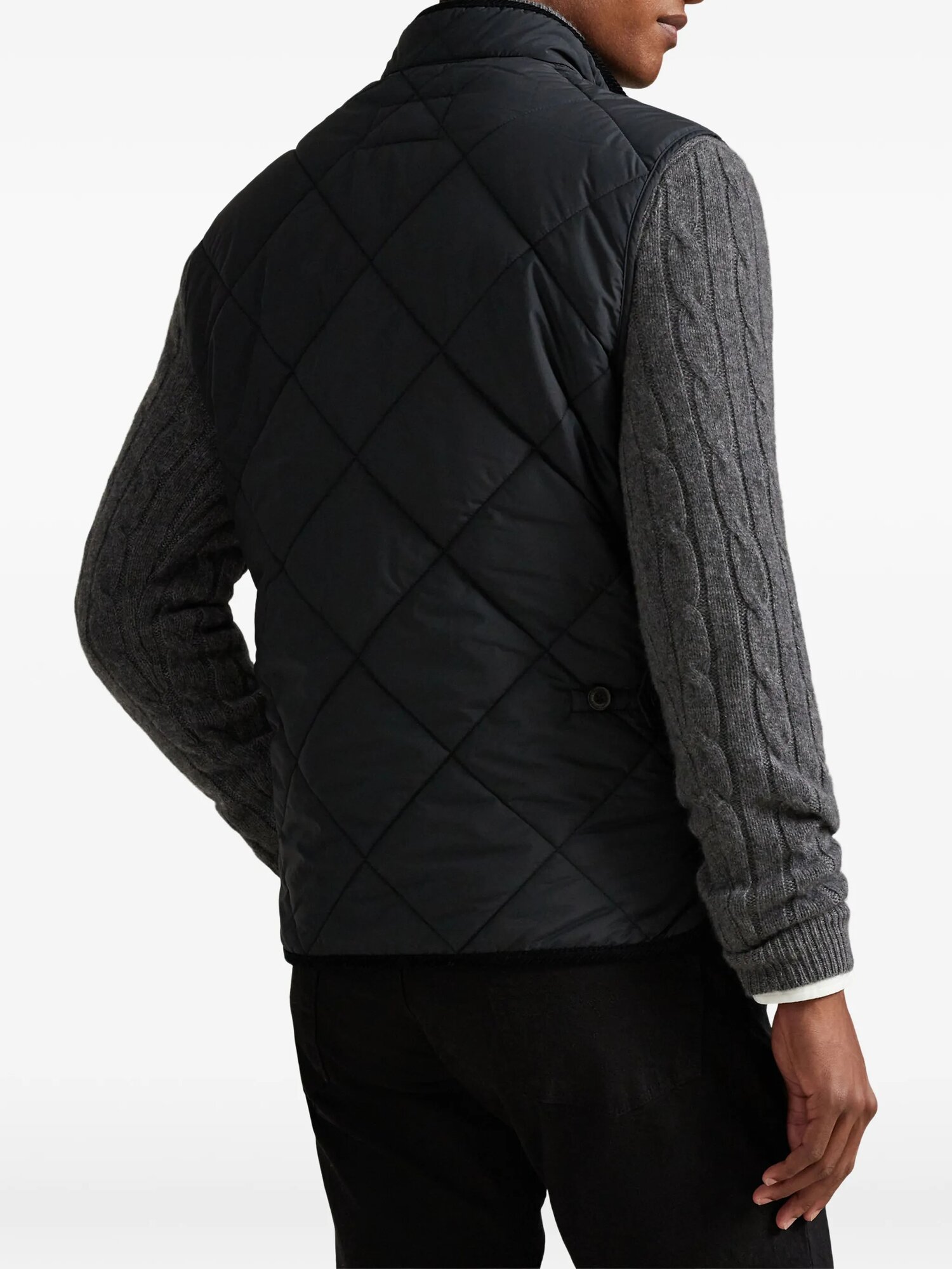 Жилет Polo Ralph Lauren Quilted vest, размер XL, черный — фото 1