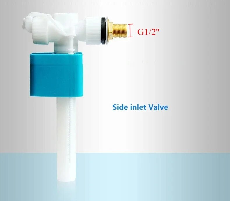 G3/8' G1/2' Боковой впускной клапан, наполнительные клапаны бака для туалетной воды, аксессуары для туалета в ванной комнате, запасные наполнительные клапаны
