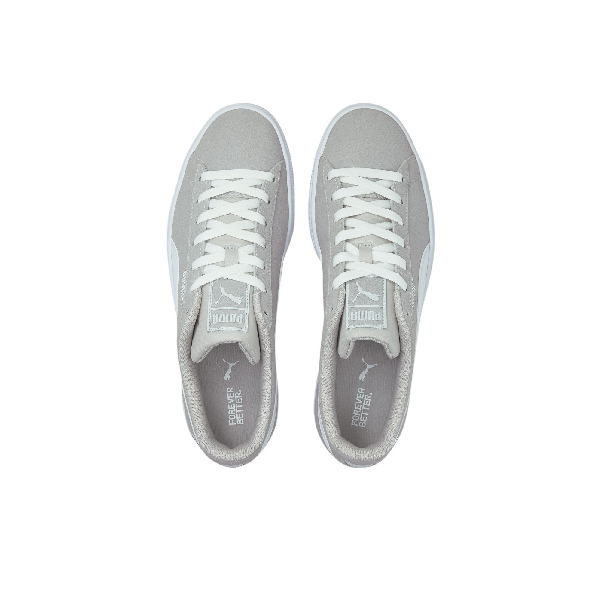 Кроссовки PUMA Suede, размер EU 37 стопа (23CM), белый, — фото 1