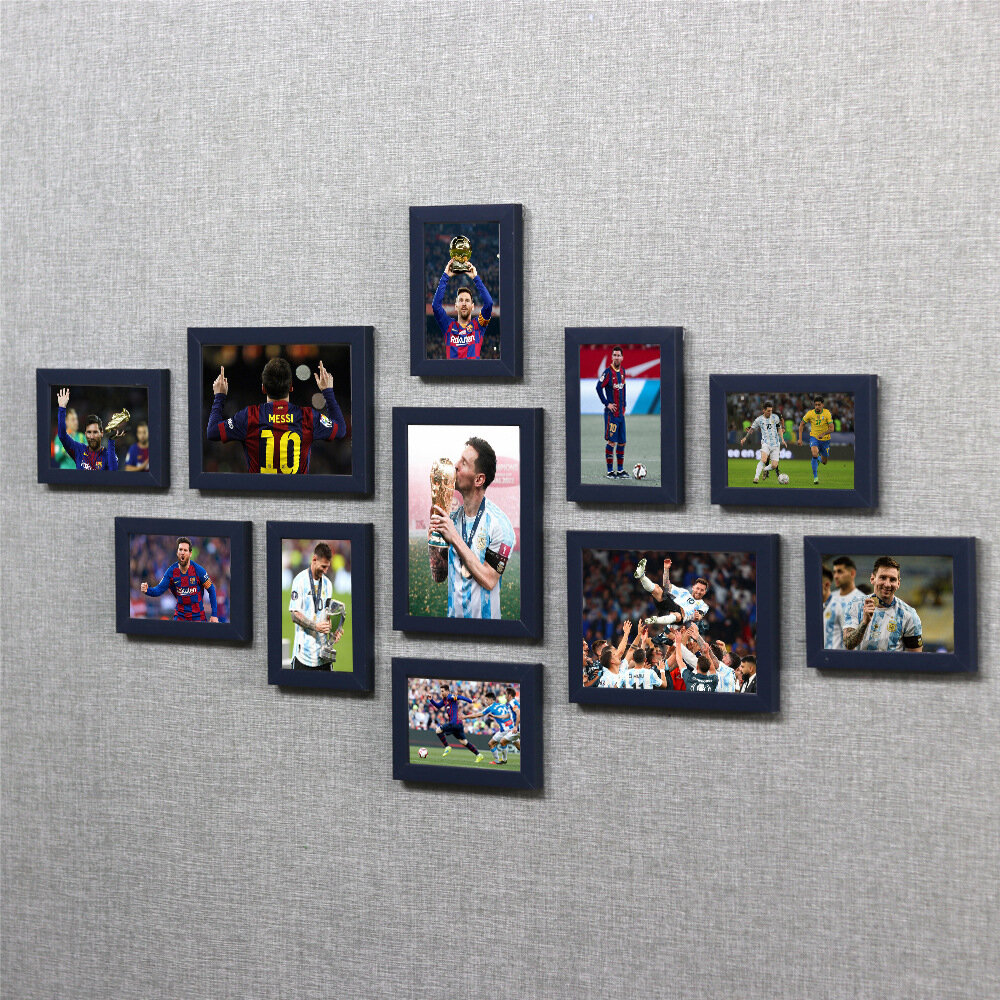 Постер Месси, декоративная живопись, фон для дивана в гостиной, фото на стене, футбол, чемпионат мира по футболу Аргентины, рамка на стене