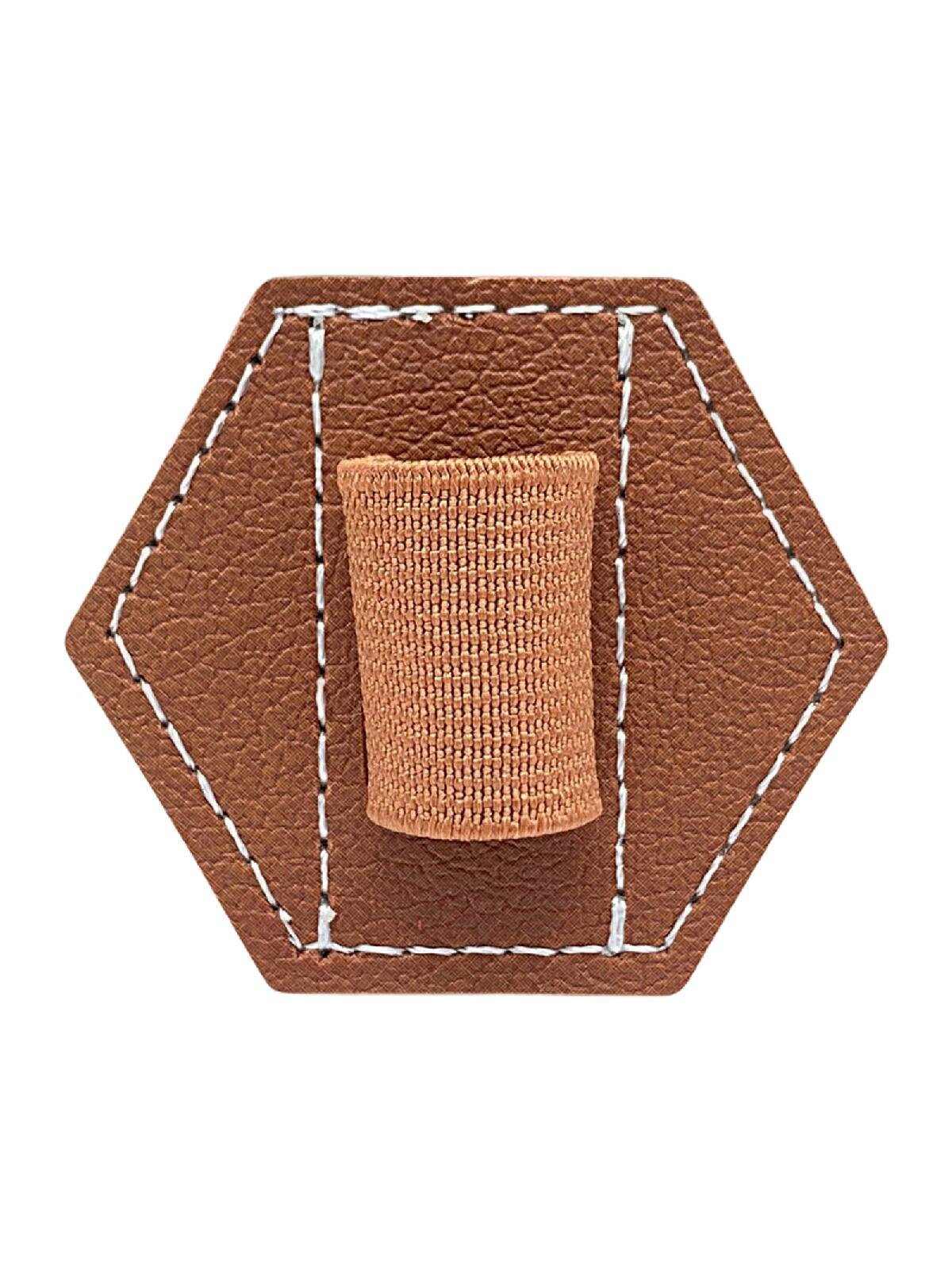 Клейкий кожаный держатель ручки для блокнота, кожаный держатель ручки, эластичный паз для ручки,