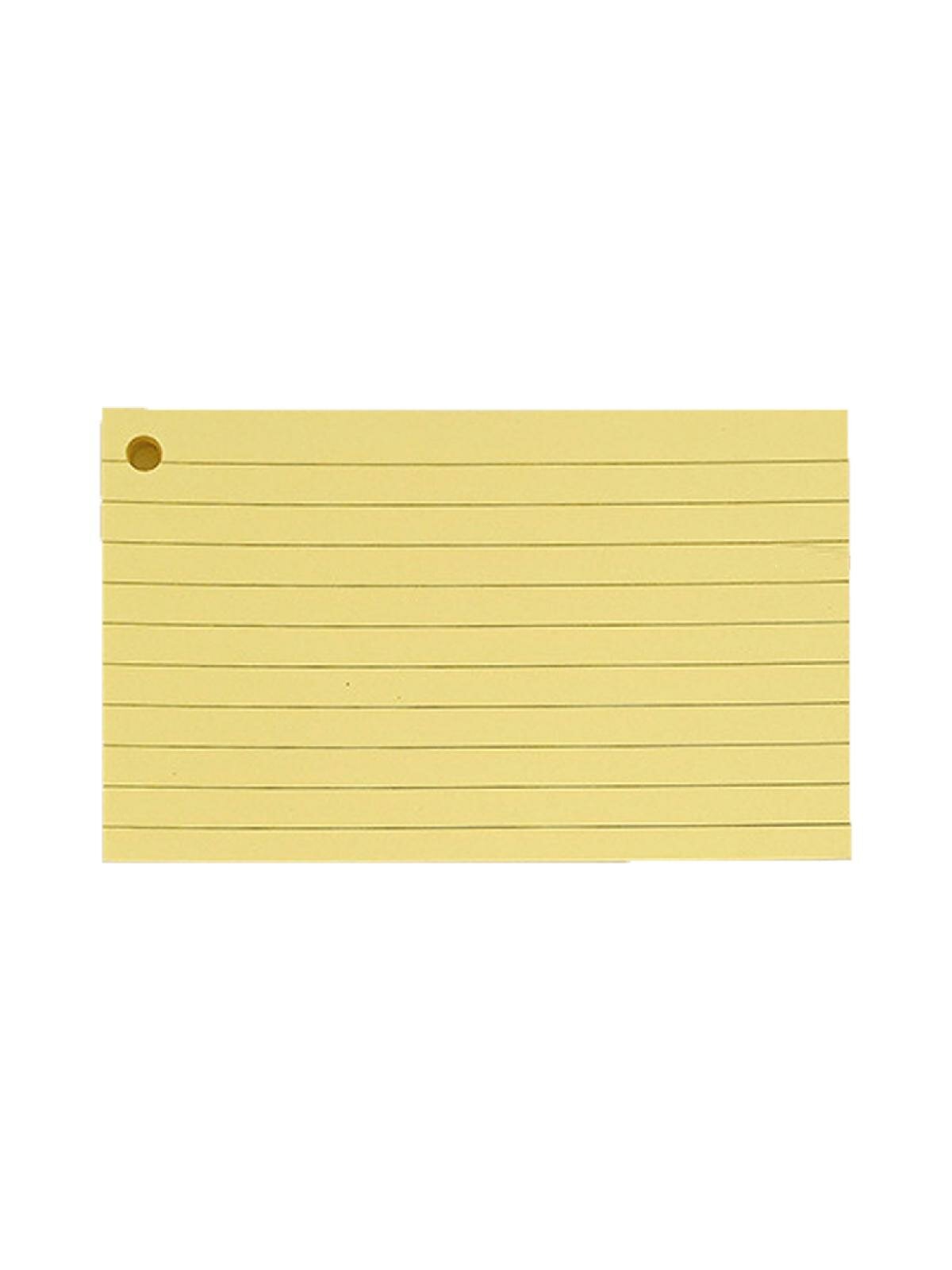 Цветные флэш-карточки с переплетными кольцами, разлинованные указательные карточки для изучения