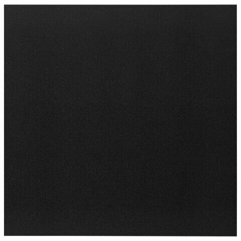 3 шт. Доска меловая 30х30 см, немагнитная, без рамки, ПВХ, черная, BRAUBERG, 238316