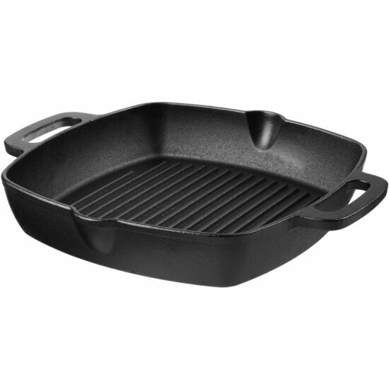Сковорода-гриль Vetta чугун, 26х26х4,5 см (808-004)