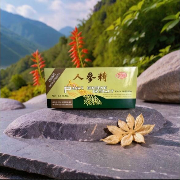 Экстракт корня Женьшеня настоящего для энергии и иммунитета - 10 флаконов по 10 мл
