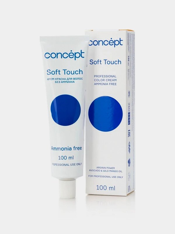 Крем-краситель Soft Touch Concept, 9.0, очень светлый блондин, 100 мл