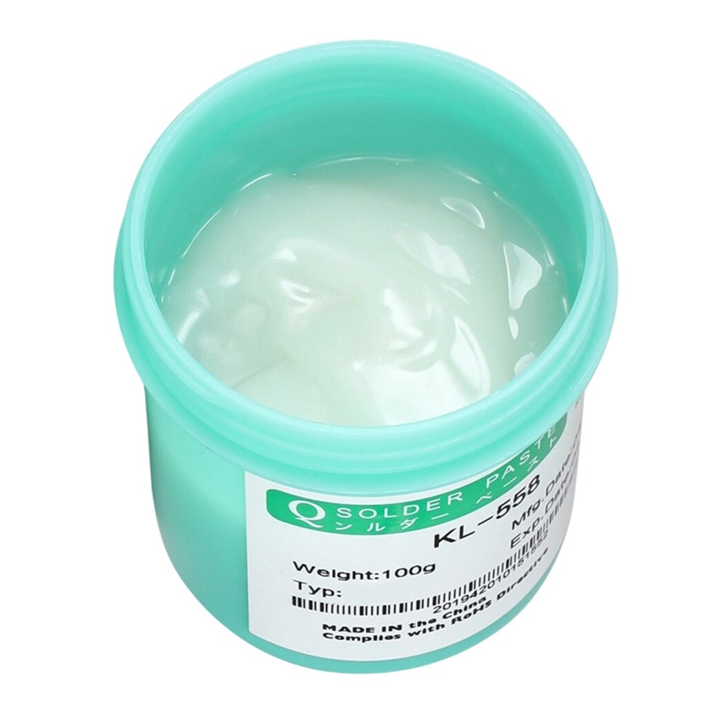 KL558 Бессвинцовая паяльная паста (paste), не содержащая галогенов