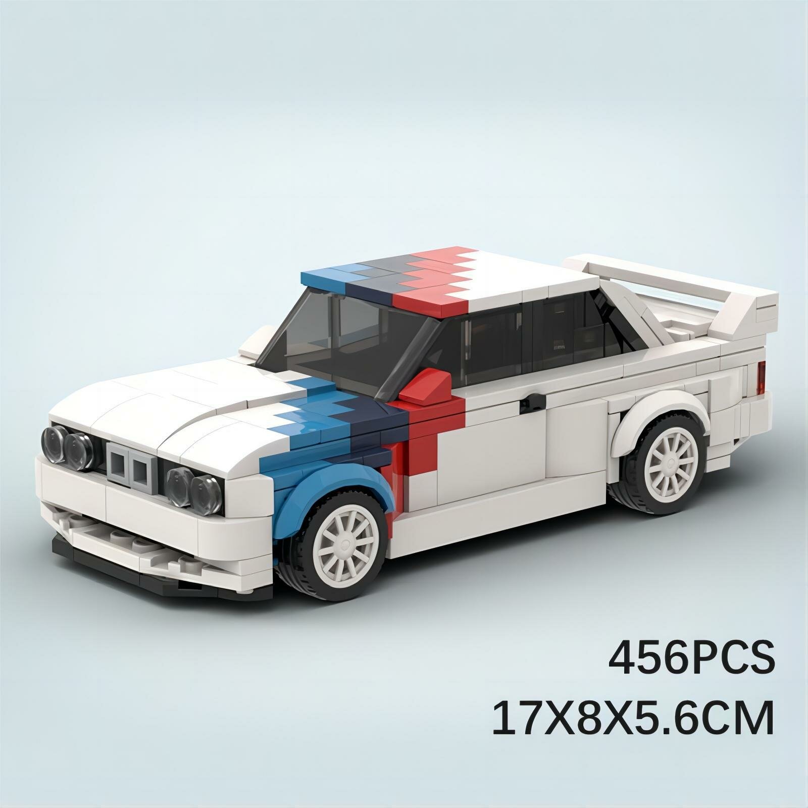MOC строительный блок игрушечный набор в подарок BMW BMW M3 E30 гоночный спортивный автомобиль DTM три цвета