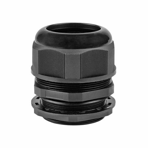 Кабельный ввод EKF MG40, IP68, черный, пластик
