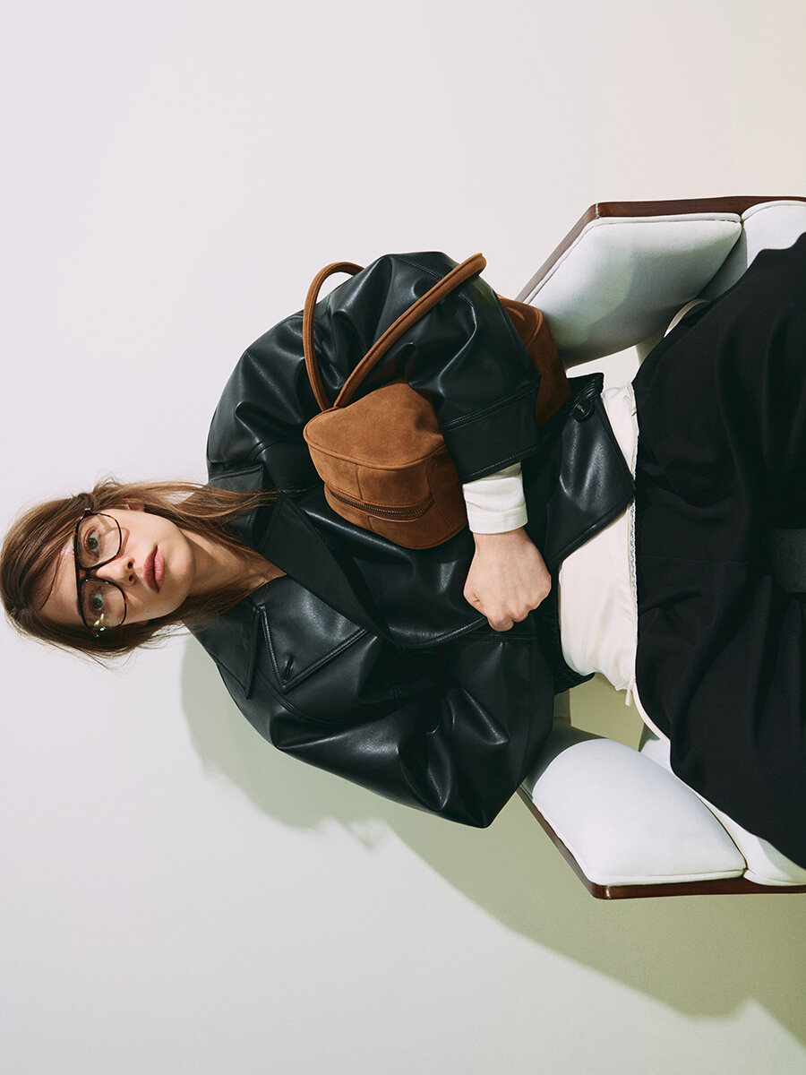 Куртка кожаная Woman Mix&Match