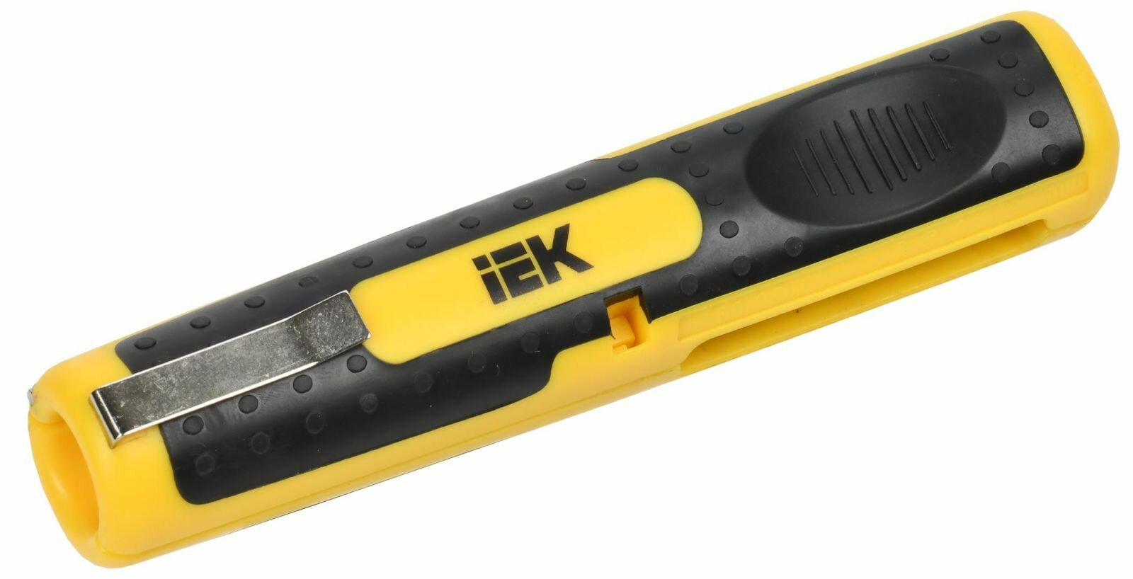 Стриппер IEK ручной, многофункциональный, для сечений 0.5-6 мм2, с храповым механизмом, диэлектрический