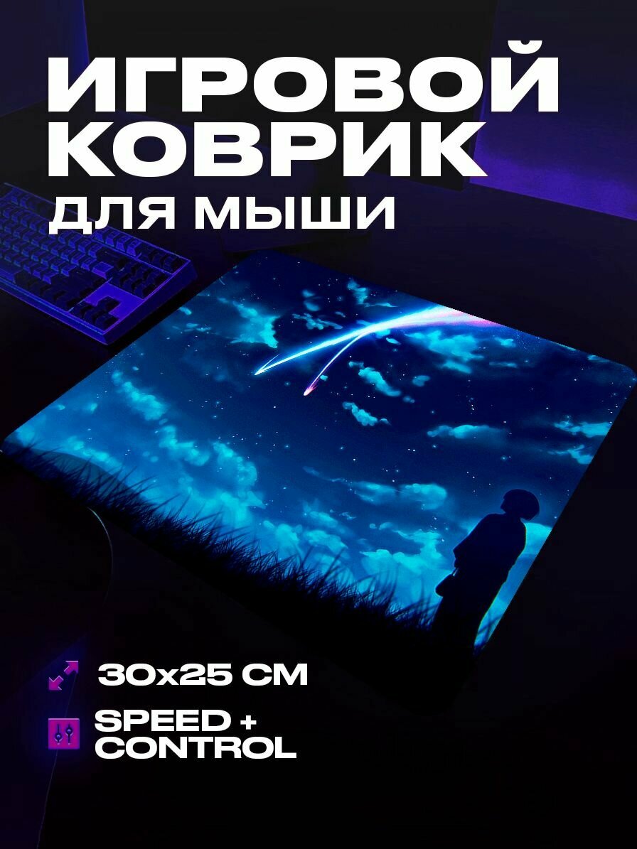 Коврик для мыши игровой Your name 30x25 см ProSleeves