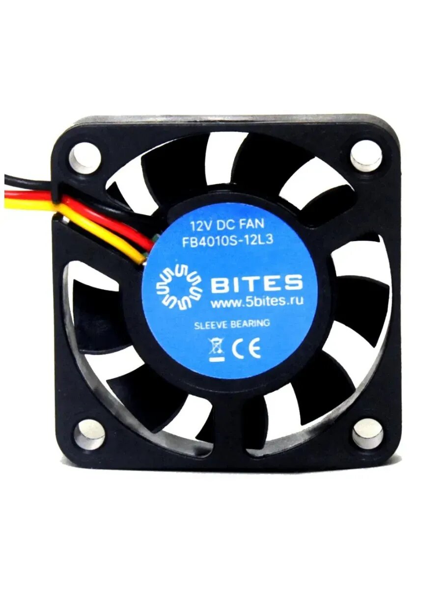 Вентилятор 5bites Вентилятор FB4010S-12L3 40X10 / SLEEVE / 5000RPM / 3P