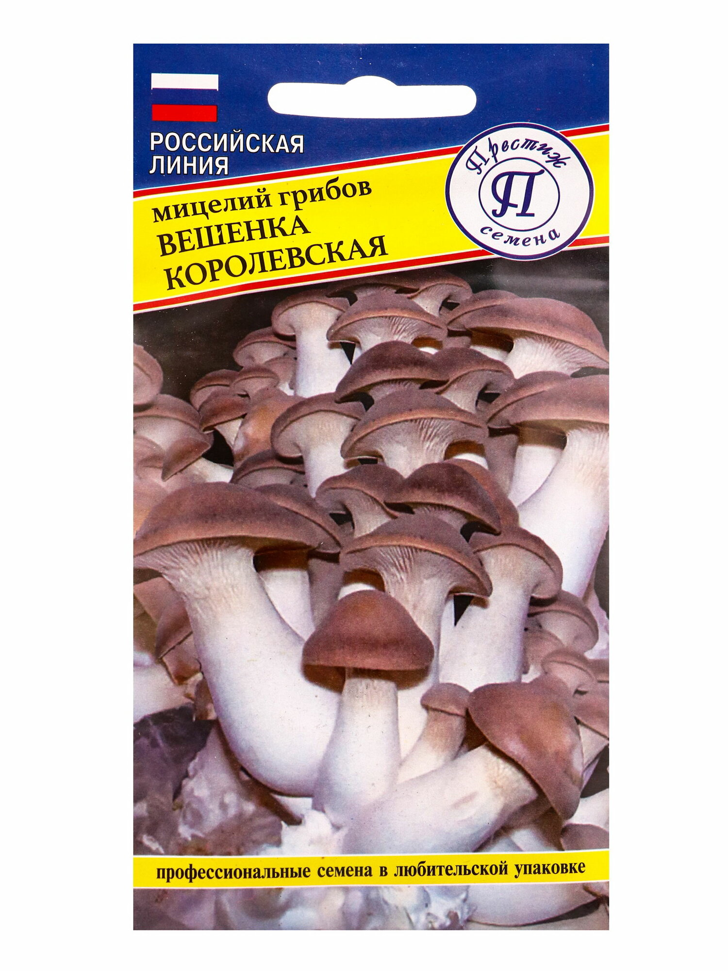 Мицелий грибов Вешенка "Королевская", 12 шт, место выращивания: открытый грунт