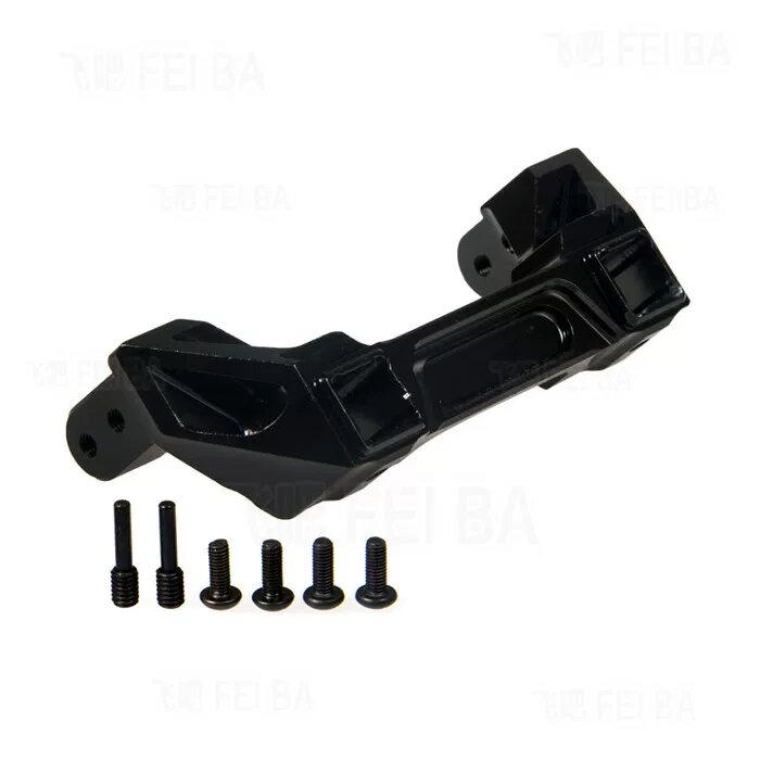 Металлическая задняя балка из алюминиевого сплава для внедорожника Traxxas TRX-4, детали для тюнинга черный