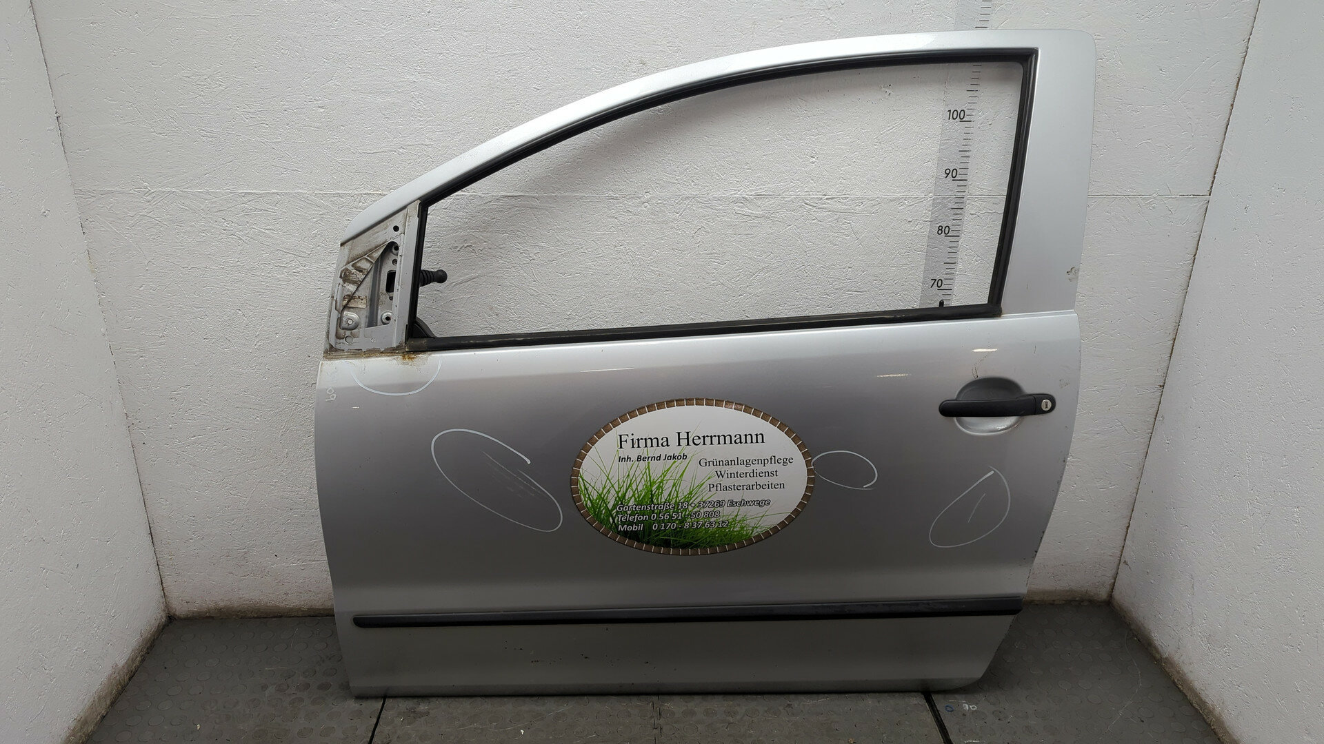 Дверь боковая (легковая) левая передняя Volkswagen Fox Б/У