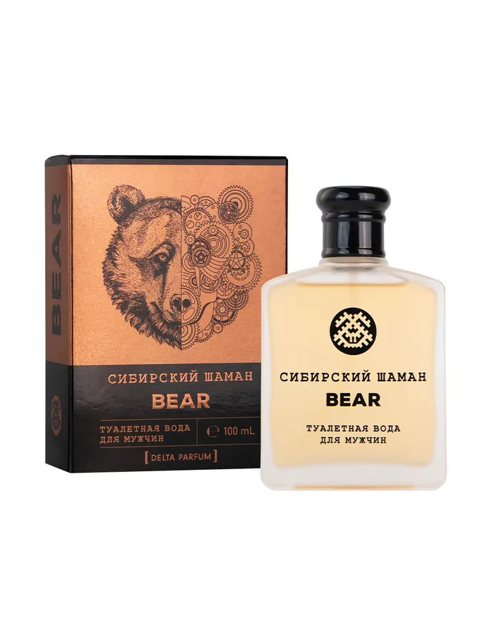 Delta Parfum men (vinci) Сибирский Шаман - Bear Туалетная вода 100 мл.