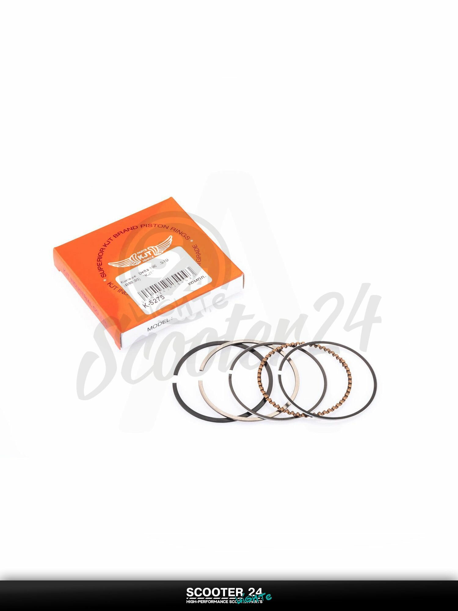 Кольца комплект комплект 150FMG на мопед и мотоцикл на мотоцикл и мопед Alpha, Delta / Альфа Дельта / Альфа Дельта 100 кубов . STD ( 50,00) "KJT"