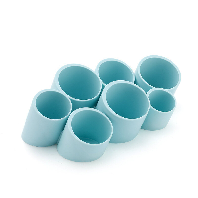 Настенный настольный двойного назначения наклонный 7-отверстный органайзер большой емкости для хранения канцелярских принадлежностей многофункциональный держатель для ручек для студентов