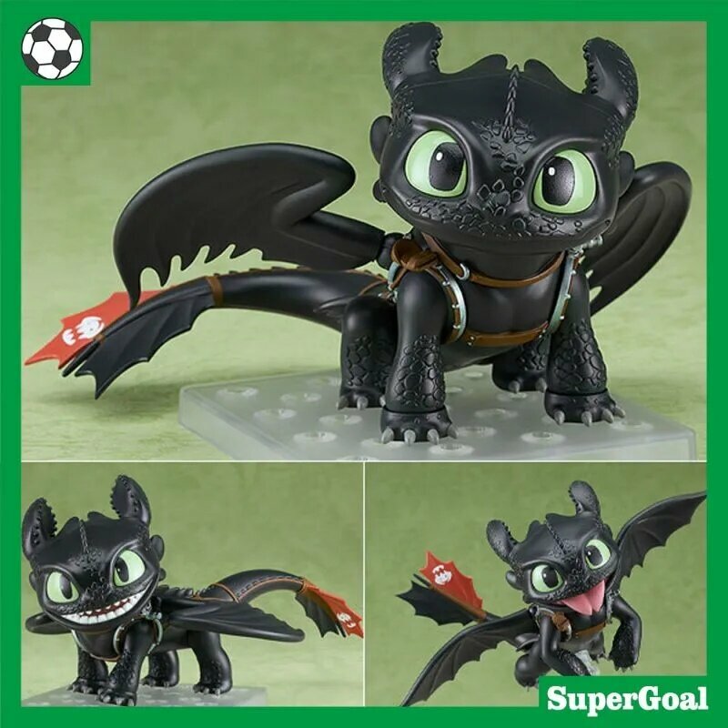 Фигурка Как приручить дракона Беззубик / How to Train Your Dragon Toothless Нендороид Подарки для болельщиков (8,5 см) 2238
