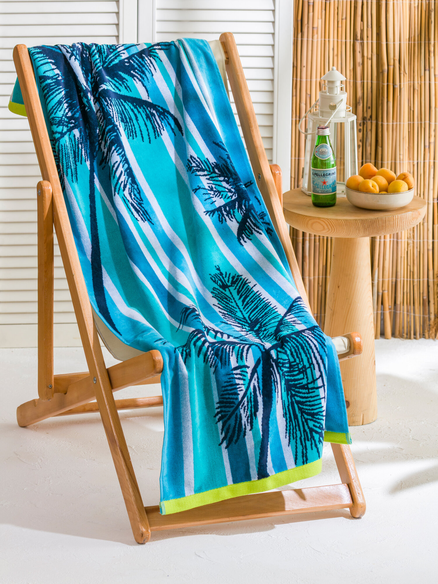 LC WAIKIKI Пляжное полотенце с принтом для мужчин 70x150 см