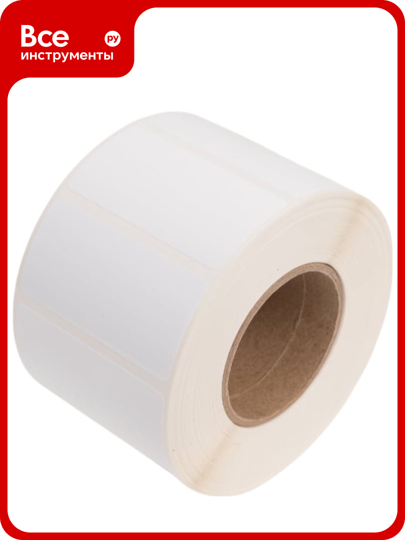 Этикетка Формат СТ 75x50мм, 1шт./ряд, 1тыс. шт./упак. ФСТ-6447-7550-1-1 полиэстерная этикетка цвета для маркировки