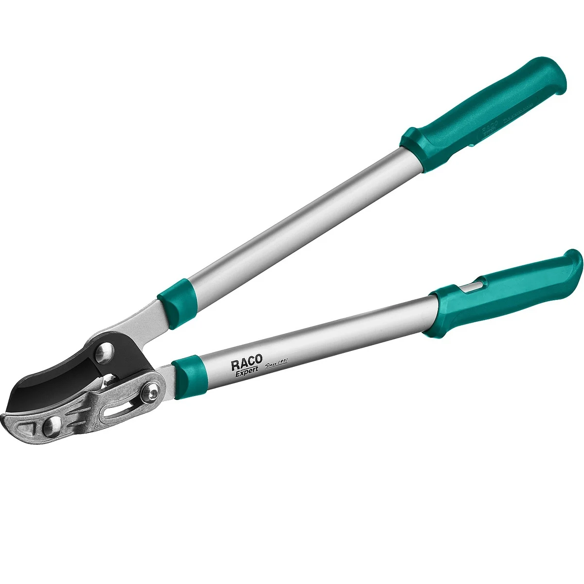 Сучкорез RACO 4214-53/1860 MaxForce, двурычажный, с изогнутыми лезвиями, серый/зеленый